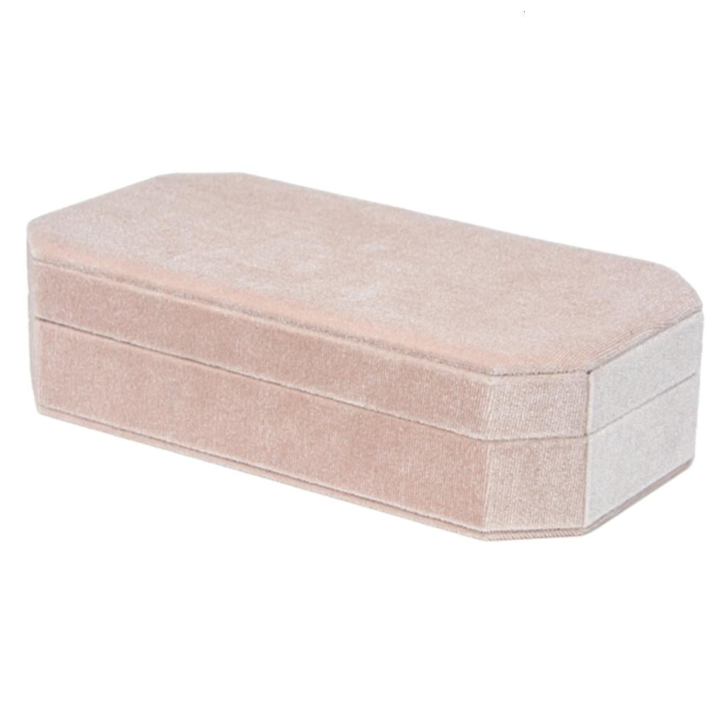 Ciwanning Velvets Material Jewelry Container Storage Box for Women and ...