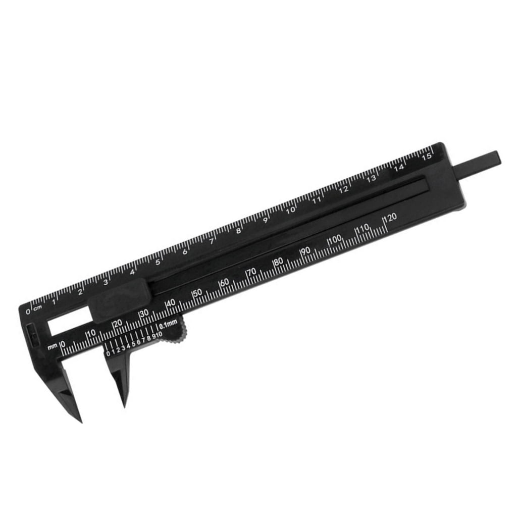 Ciwanning Vernier Caliper 0-120mm 0-150mm Woodworking Ruler Double ...