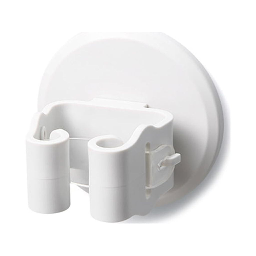 Ciwanning Wall Mounted Mop Holder Brush Broom Hanger Storage Rack Self ...