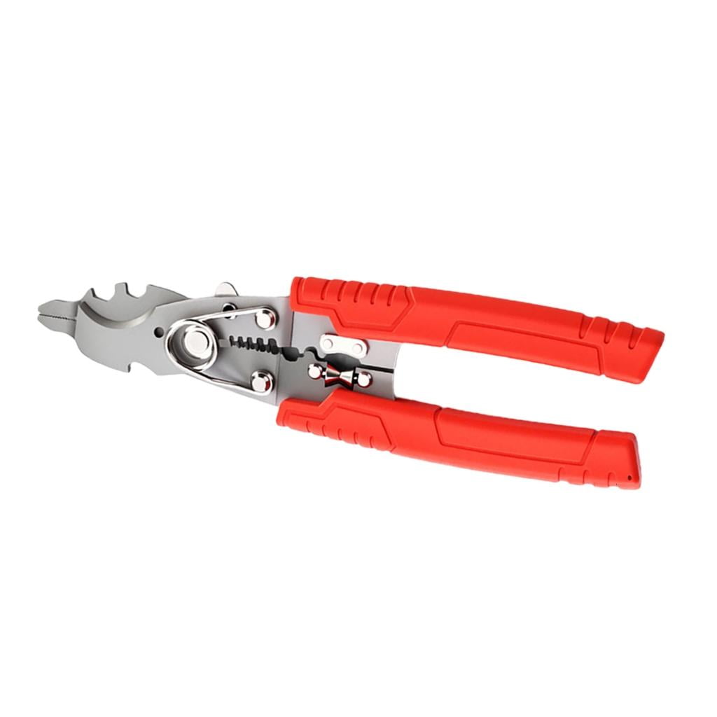Ciwanning Wire Stripper Decrustation Pliers Stripper Electric Cable ...