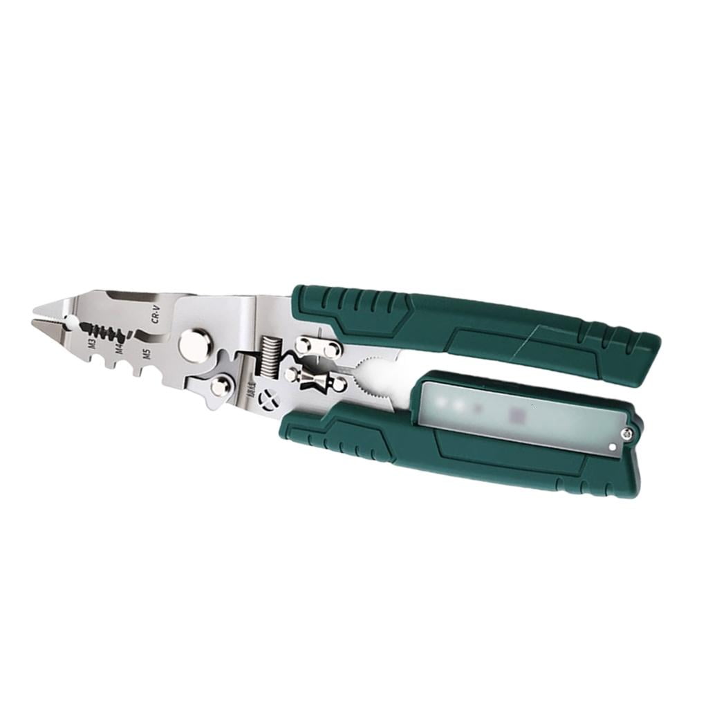 Ciwanning Wire Stripper Decrustation Pliers Stripper Electric Cable ...