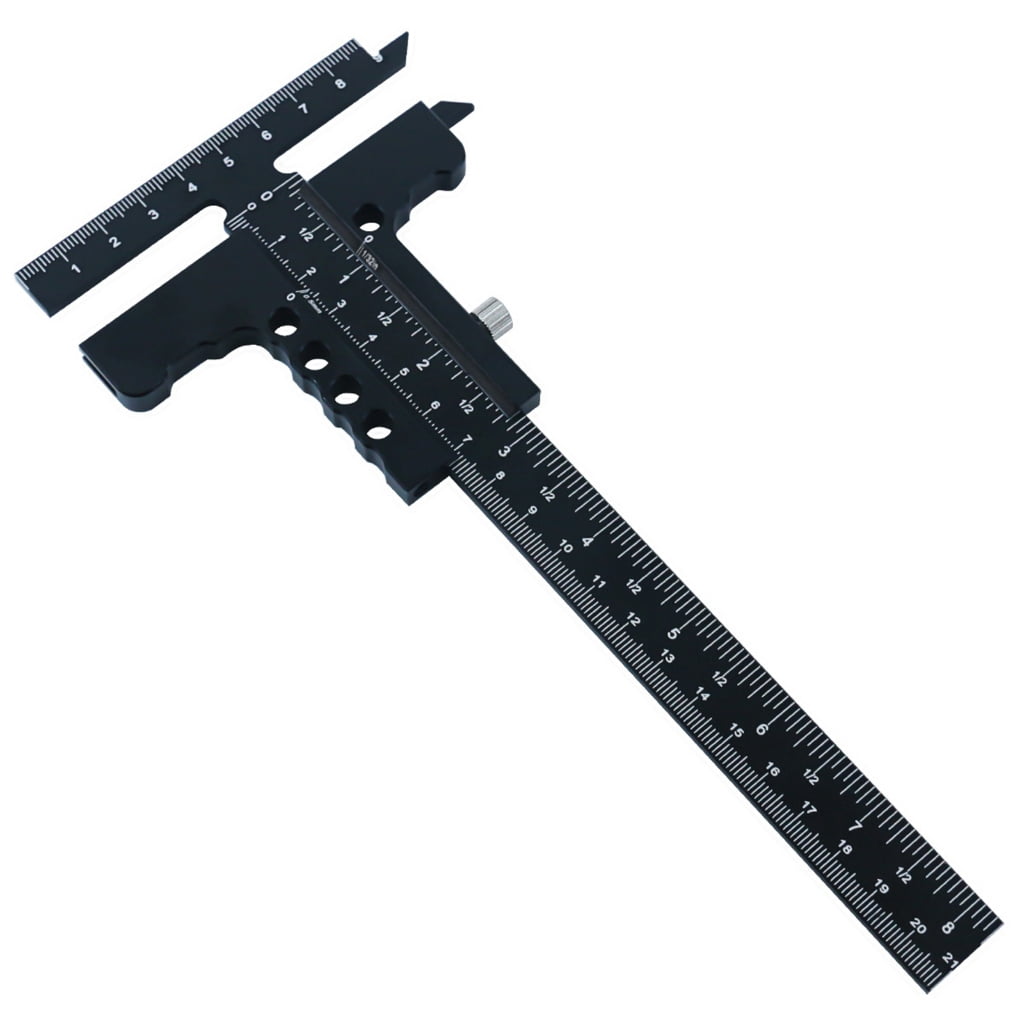 Ciwanning Woodworking Fine Tuning Scriber Metric inch Aluminum alloy ...