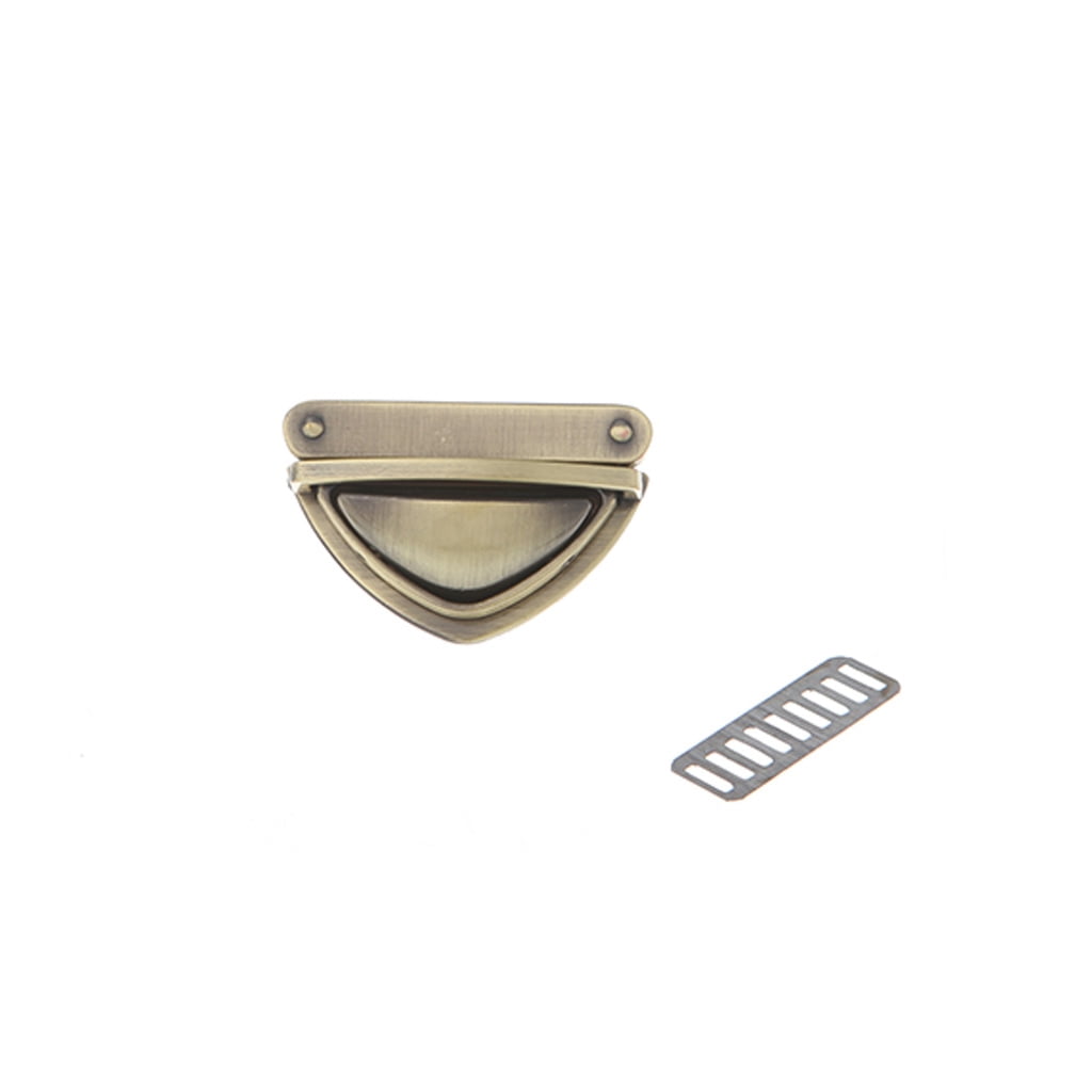 Ciwanning for Triangle Shape Clasp Turn Lock Twist Locks for Handbag ...