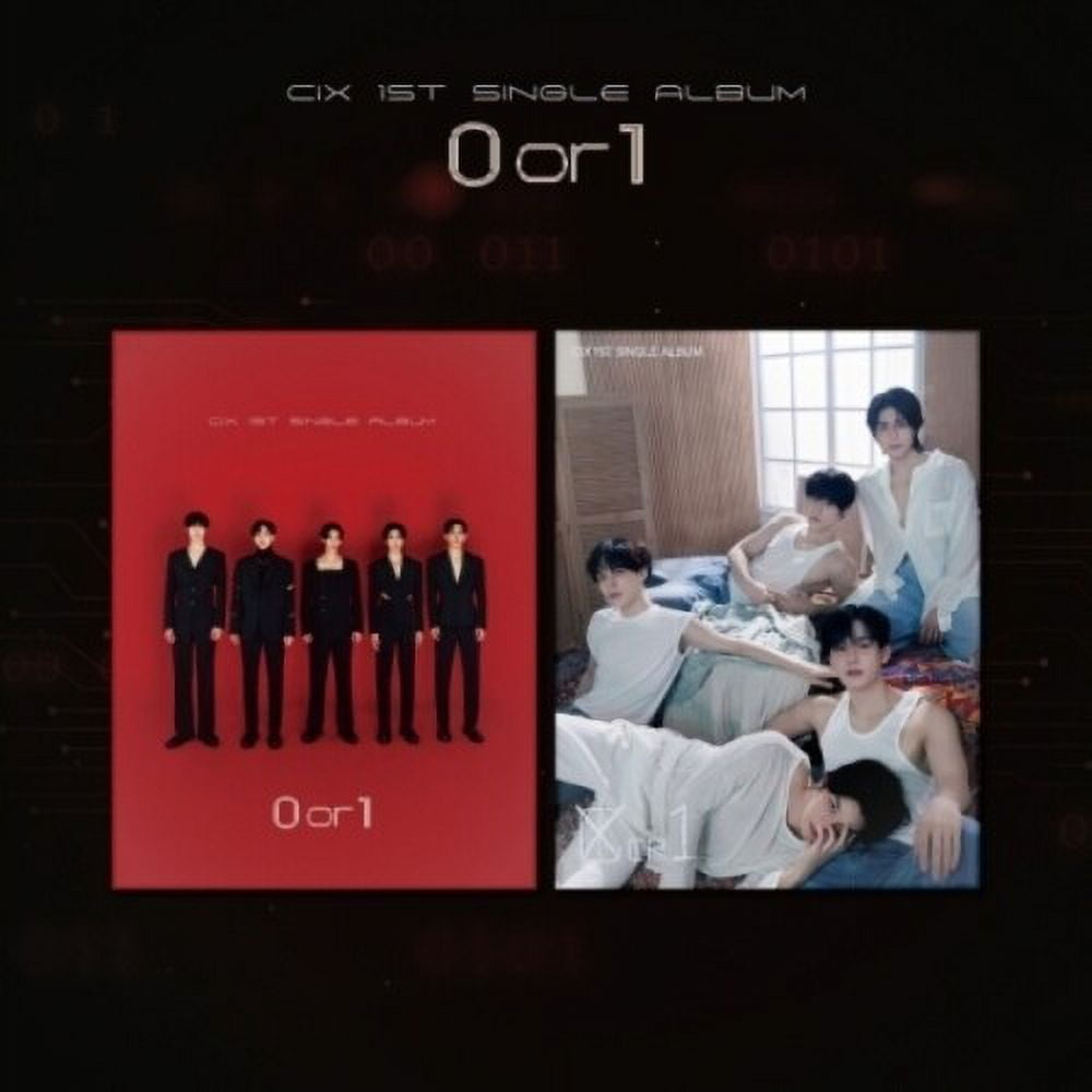 Cix - 0 or 1 - Random Cover - incl. 2 Photocards, Coloring Paper ...