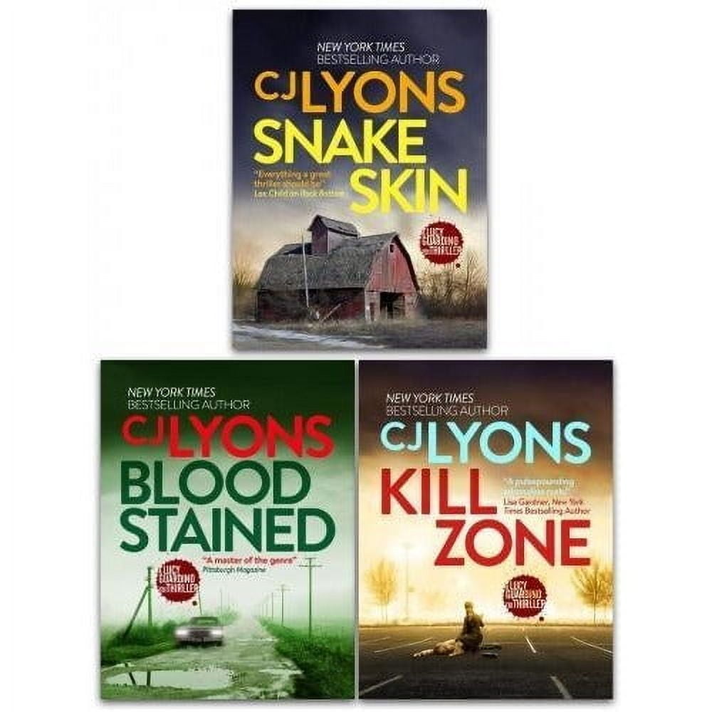 Cj Lyons Lucy Guardian Fbi Thrillers 3 Books Collection Set Kill Zone ...