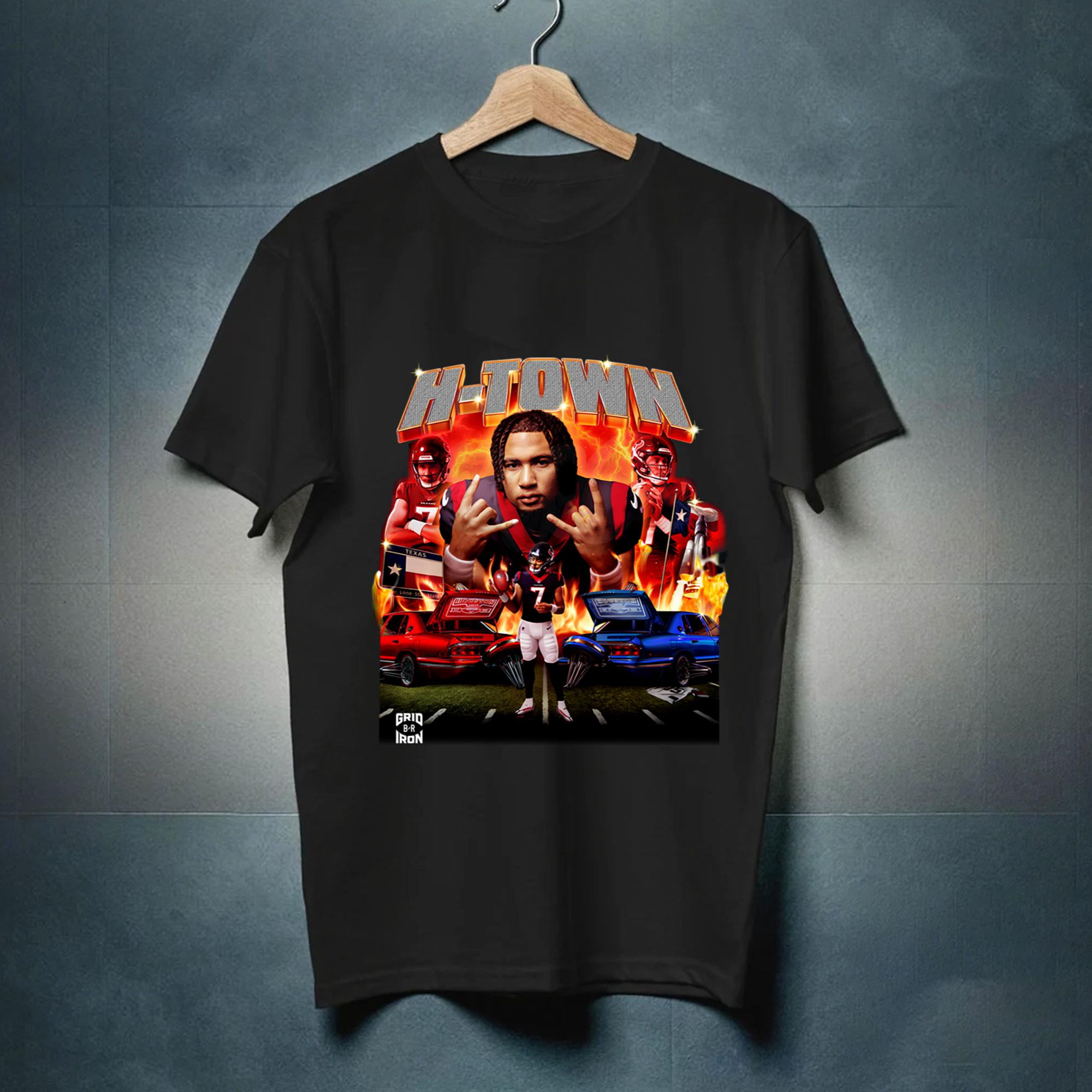 Cj Stroud Texans Divisional Round 2024 H Town Shirt Cj Stroud Shirt ...