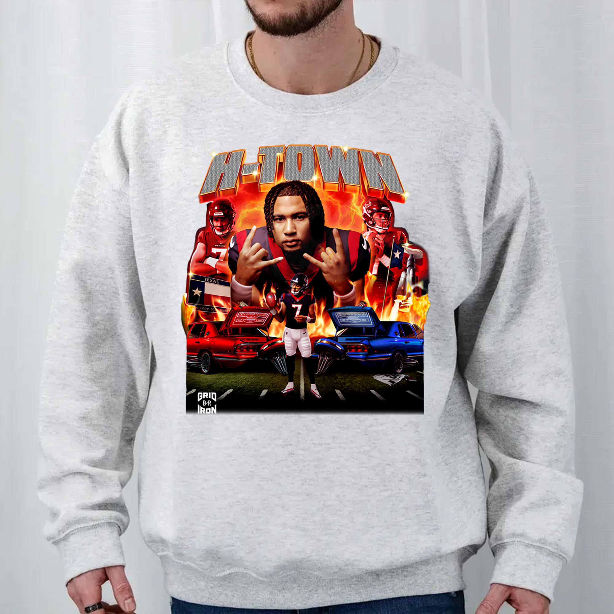 Cj Stroud Texans Divisional Round 2024 H Town Shirt Cj Stroud Shirt ...