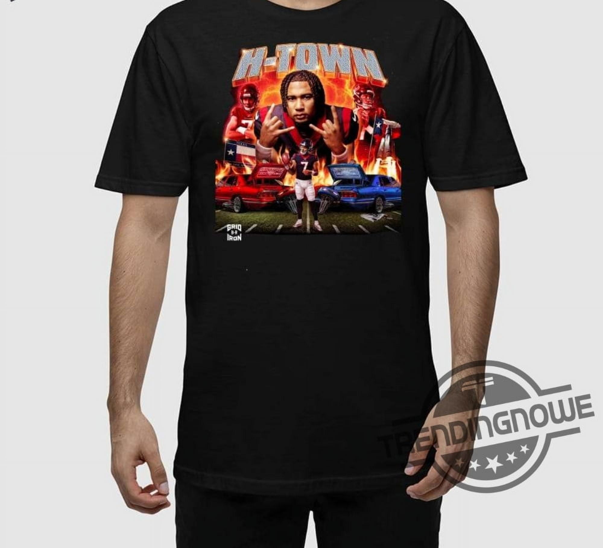 Cj Stroud Texans Divisional Round 2024 H Town Shirt Cj Stroud Shirt ...