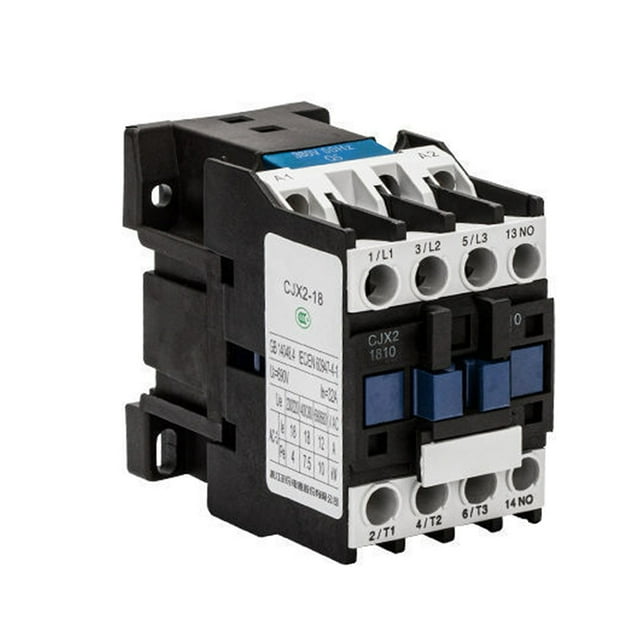 Cjx2 Series Ac Contactor, 3 Phase Multiple Coil Voltages 220V Ac, 50 60Hz Frequency, Compact ...
