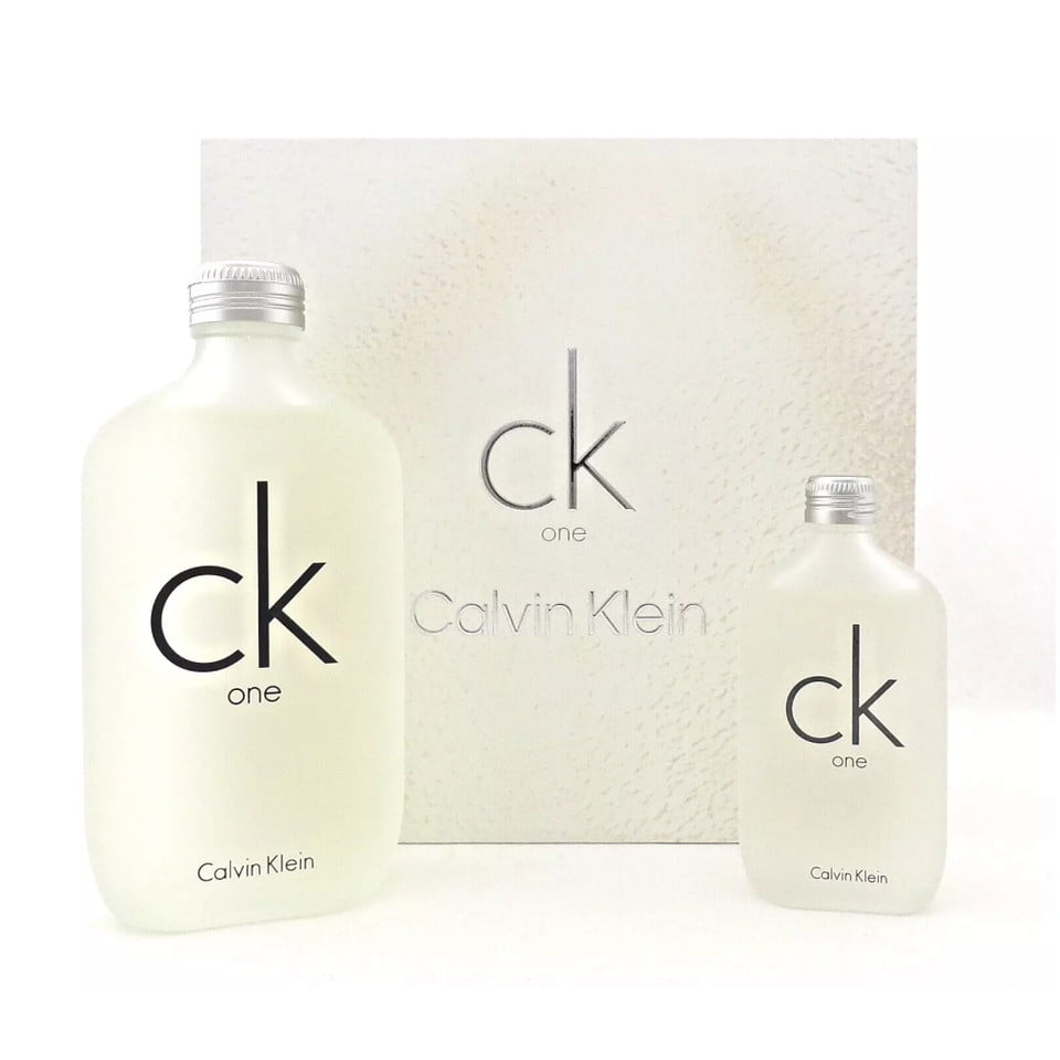 Calvin Klein Ck One Unisex Eau de Toilette 2PCS Gift Set - Walmart.com