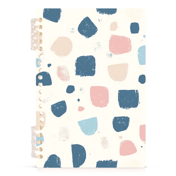 Ckdifva Digital Cubes A5 Ring Binder Notebook Journey Note Diary ...