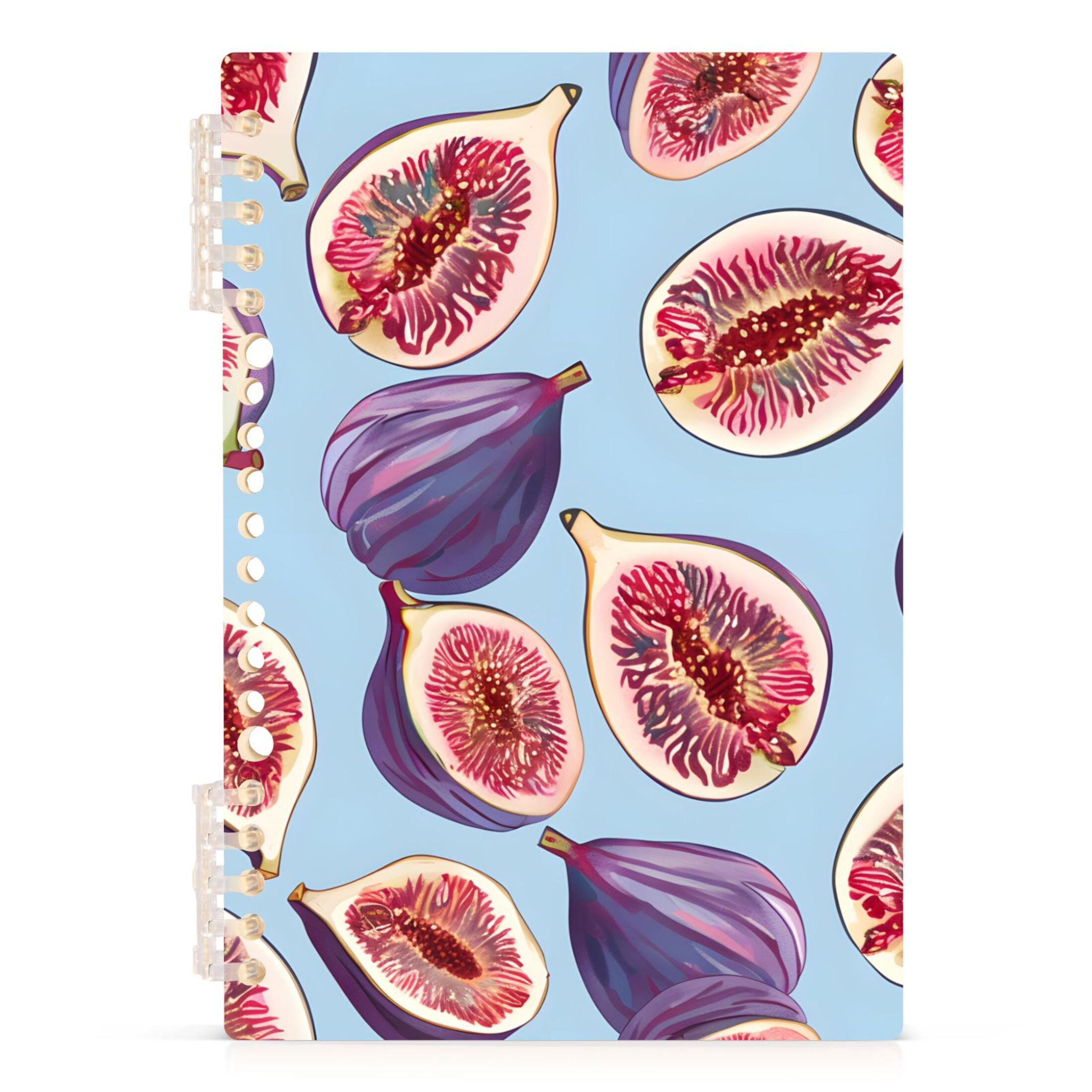 Ckdifva Figs A5 Ring Binder Notebook Journey Note Diary College Ruled ...