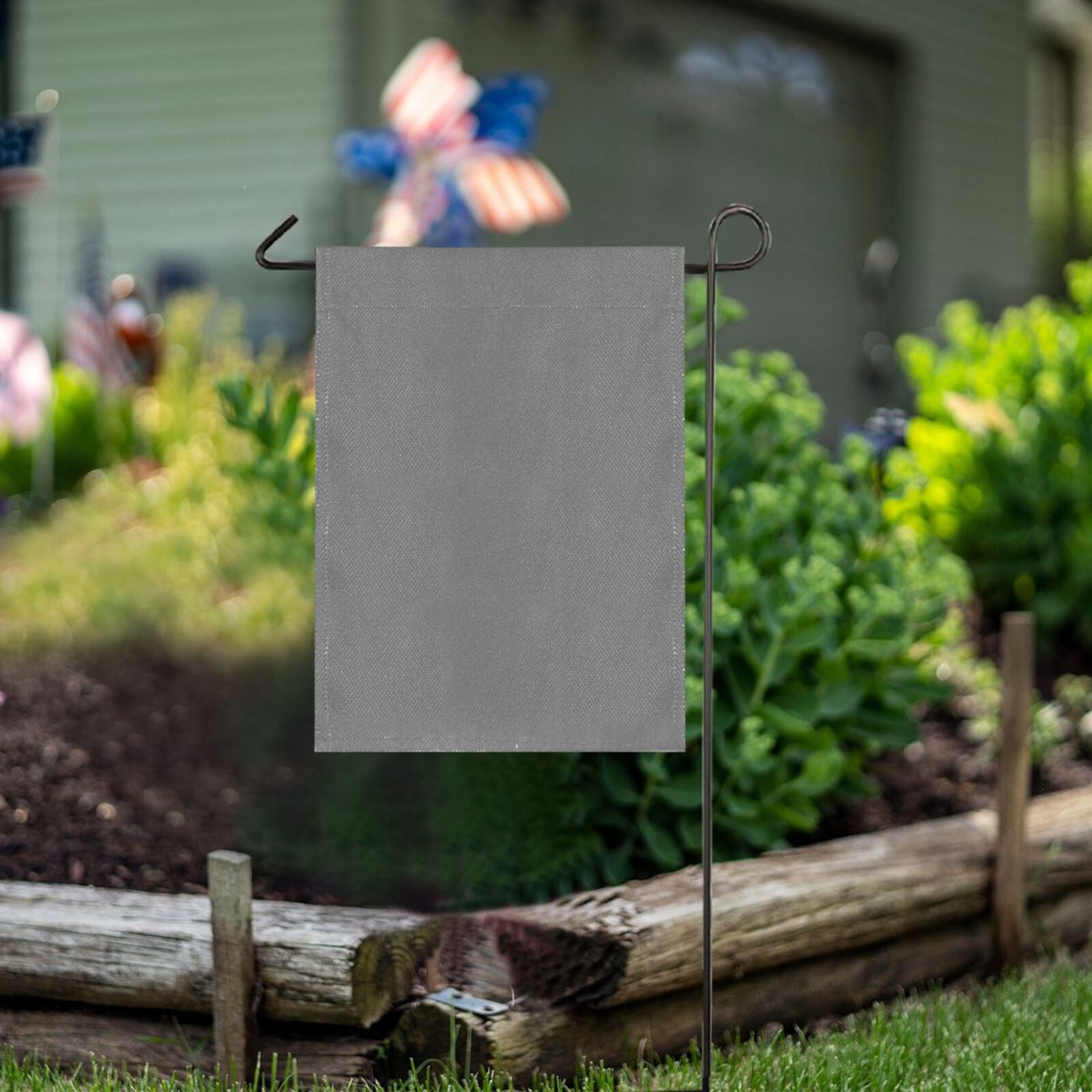 Ckdifva Gray Color Garden Flag 28 x 40 Inch Vertical Double Sided for ...