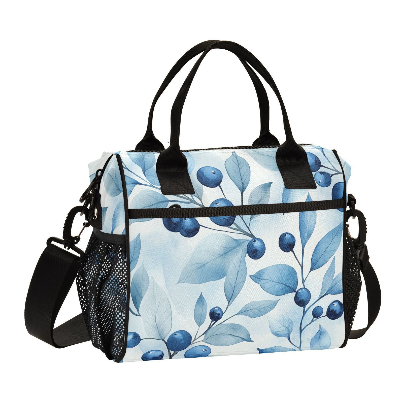 Ckdifva Leaves Blueberries Cooler Bag Cooler Cooling Tote Lunch Bag ...