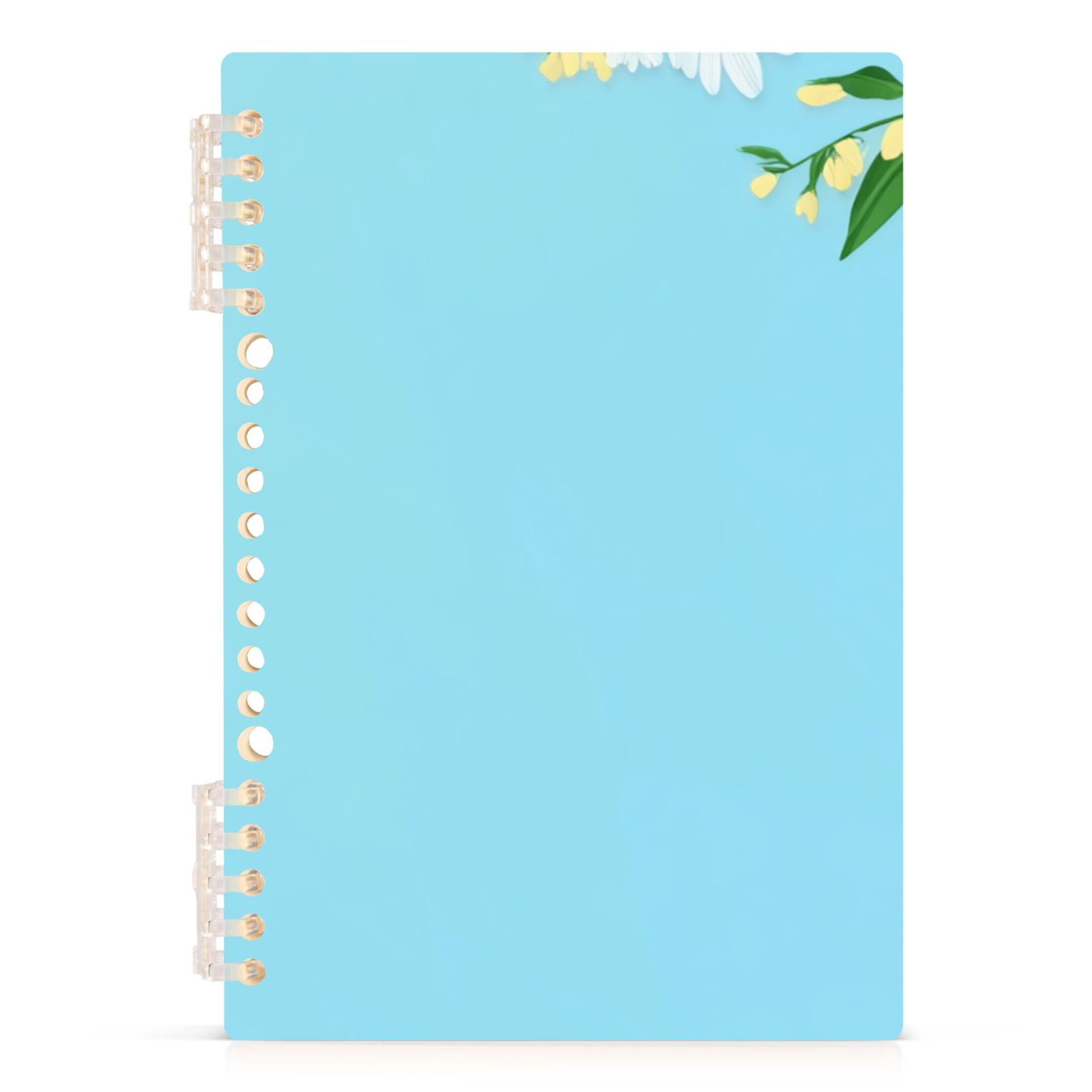 Ckdifva Spring Flowers A5 Ring Binder Notebook Journey Note Diary ...