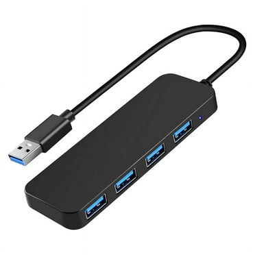 4 in 1 Rotatable USB Hub,Laptop Hub, Portable 180 Degrees Rotate USB ...