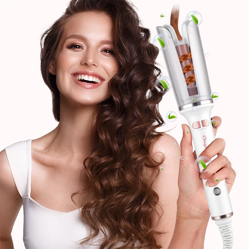 CkeyiN 25mm Automatic Curling Iron, Negative Ion Hair Curler, PTC Fast ...