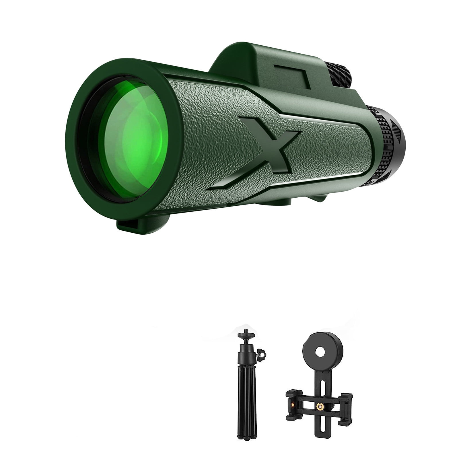 Ckraxd 12X50 High-Definition Monocular with BAK4 Prism for Outdoor ...