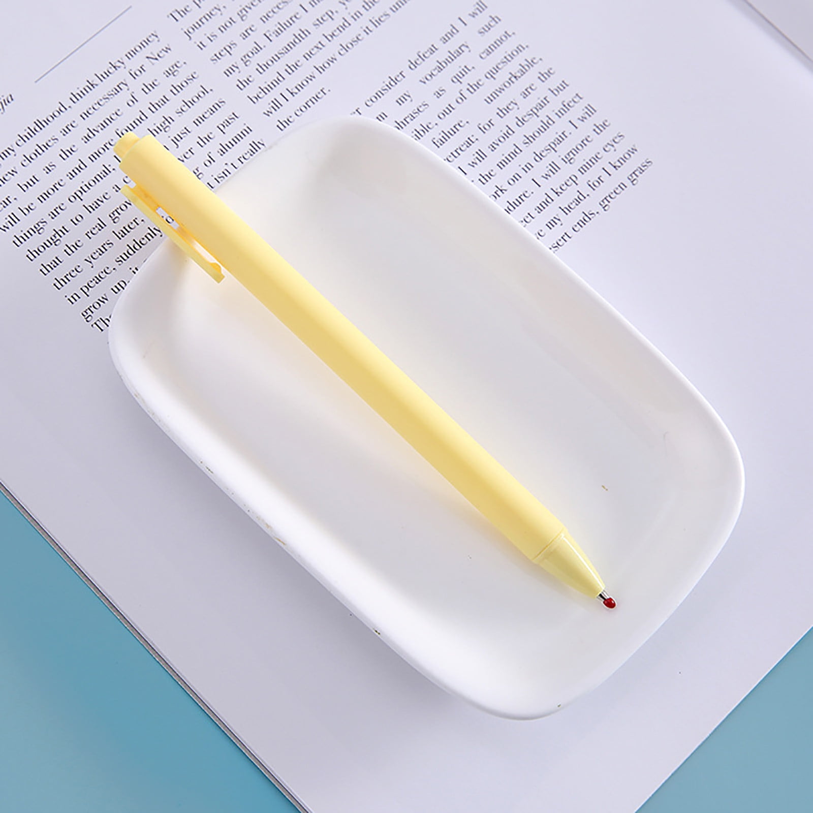 Ckraxd Candy Color Press Rollerball Pen Macaron Writing Pen Literary ...