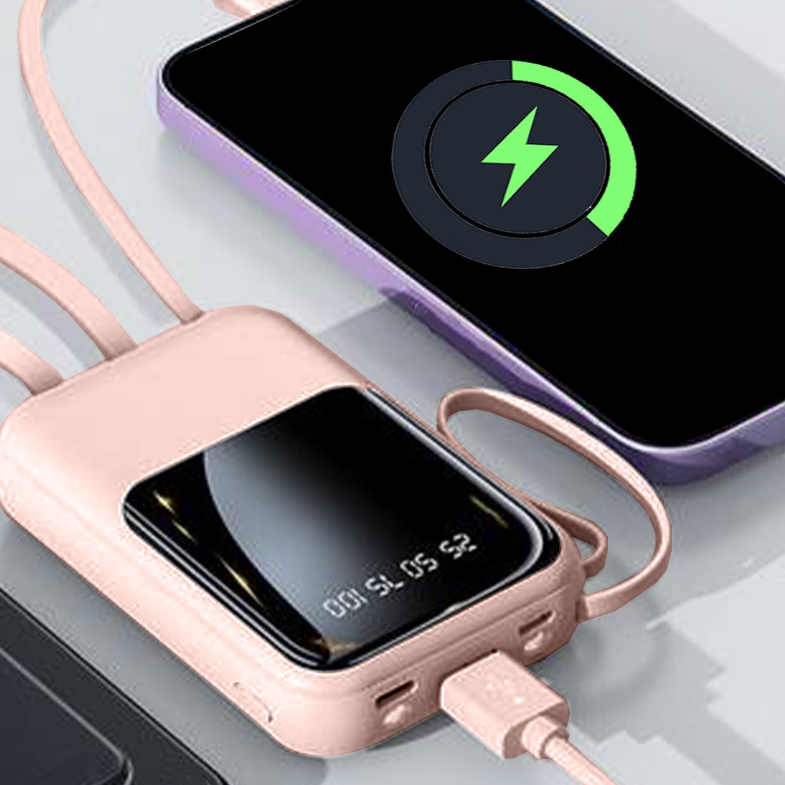 Ckraxd Compact Digital Display 10000mAh Mobile Power Bank, High ...