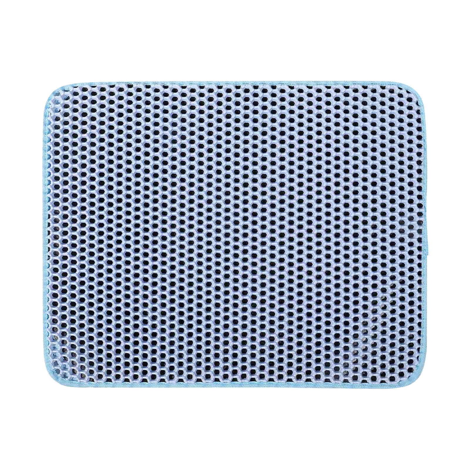 Ckraxd Eco-Friendly Honeycomb Trash Can Mat: 30x45cm Double Layer Slip ...