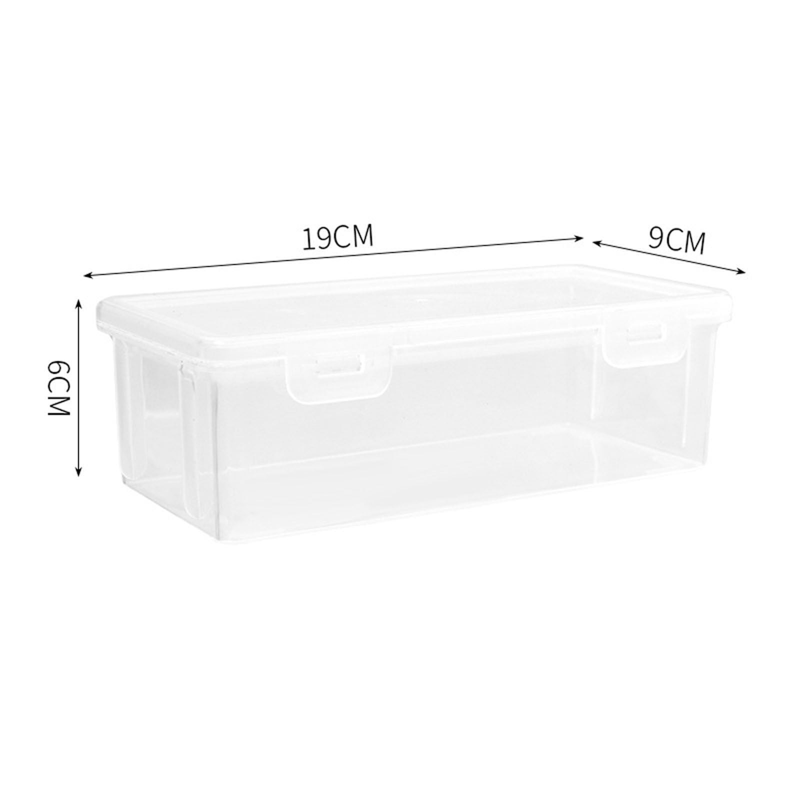 Ckraxd Kitchen Transparent Food Storage Containers, Set of 3 Sizes for ...