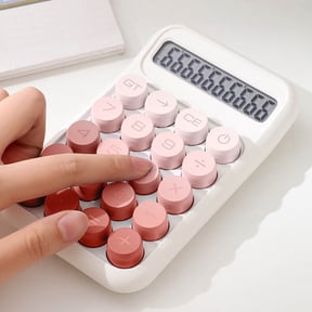 Basic Calculator With Writing Tablet Doodle Pad,Lock Button and E-Pen ...