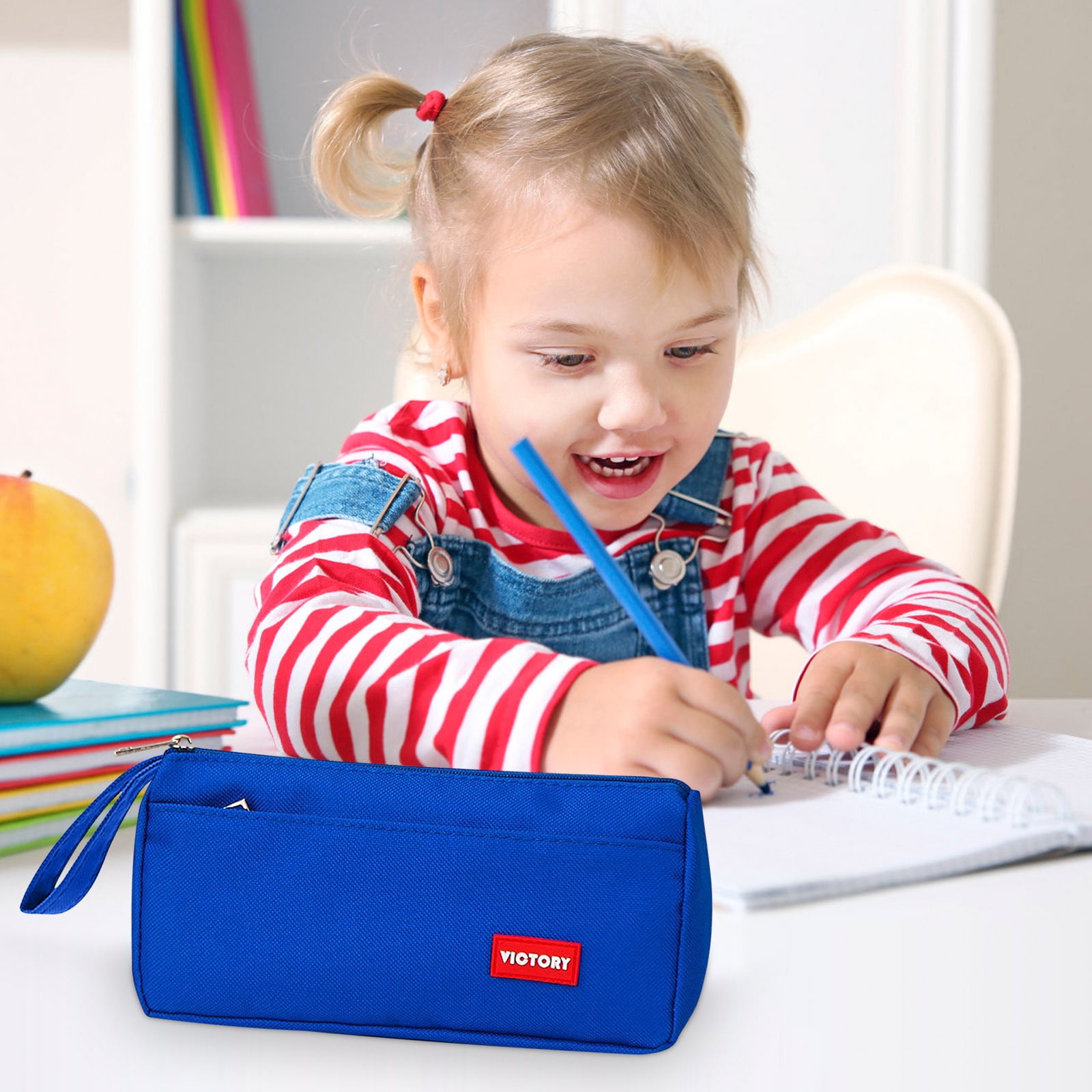 Ckraxd Multifunctional Large-Capacity Student Pen Bag in Multiple ...