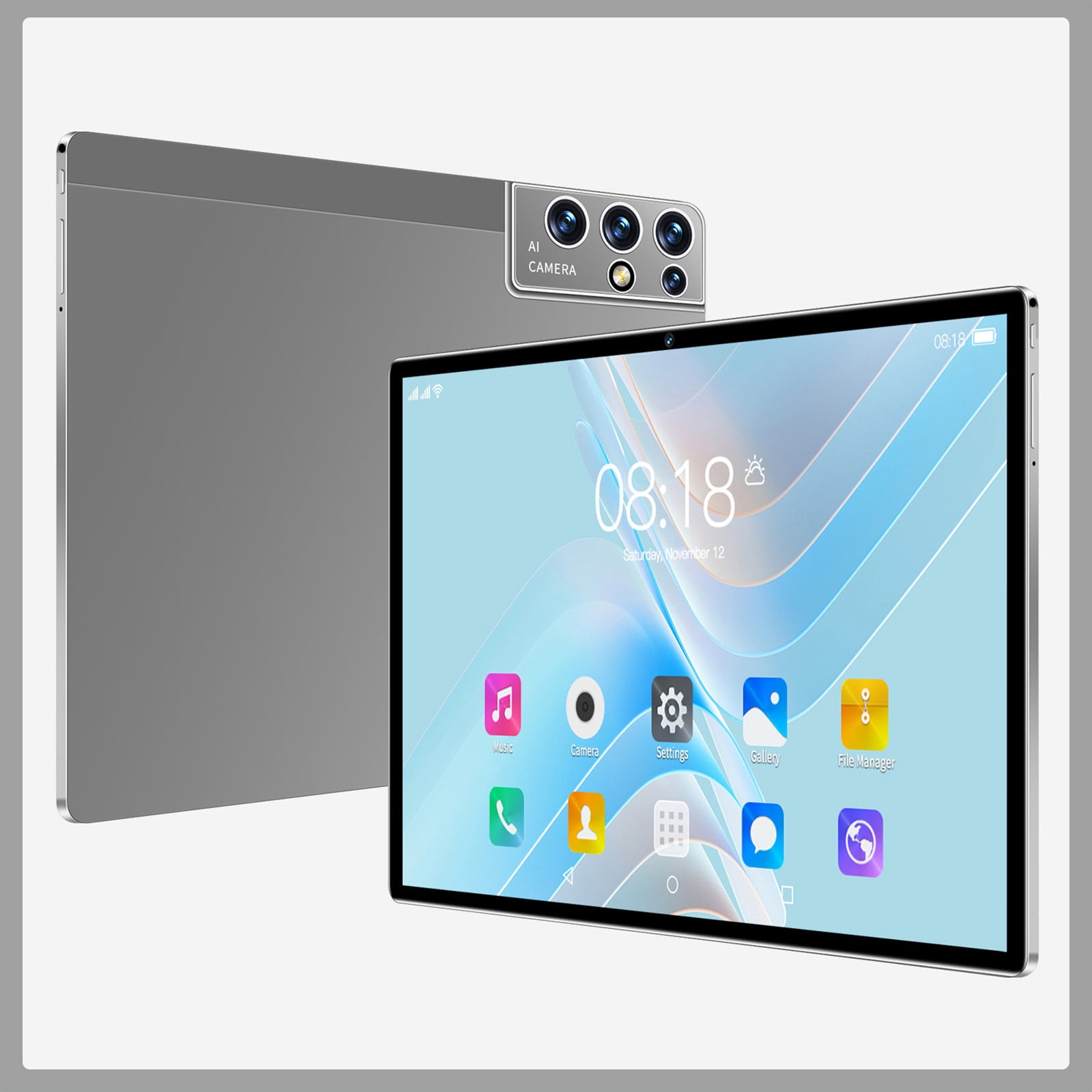 Ckraxd Newly Released Ultra-thin 10.1-inch Android Tablet with Dual SIM ...