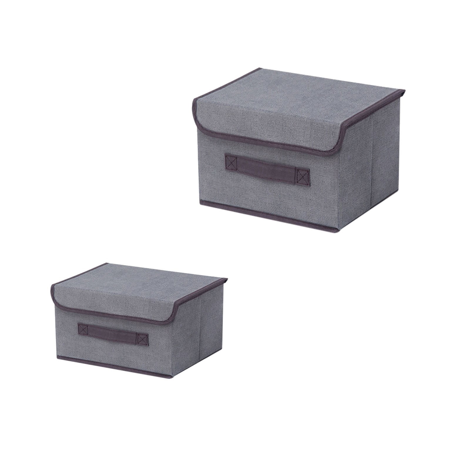 Ckraxd Nonwoven Folding Storage Boxes - Dorm Room Closet Organizer for ...