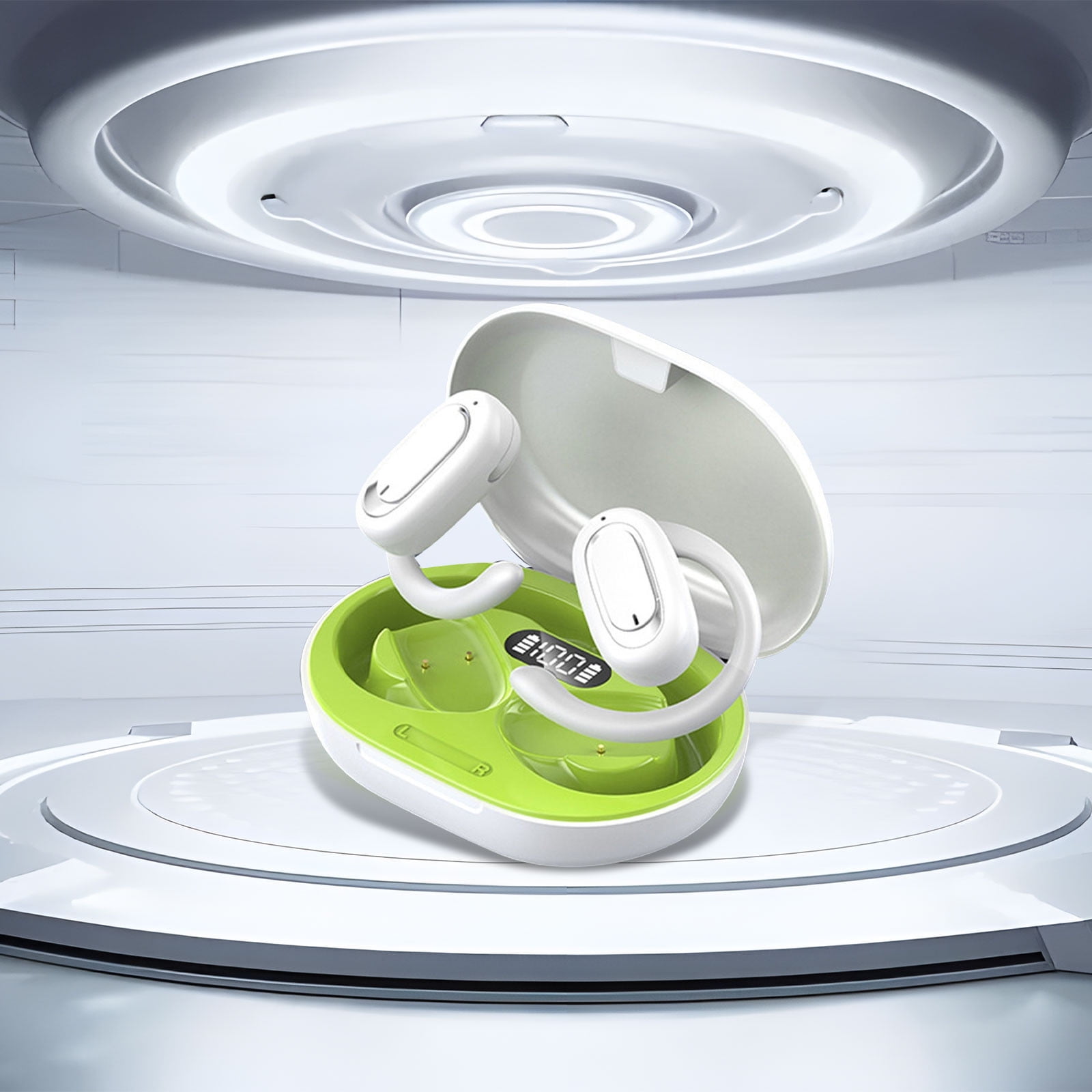 Ckraxd Open Bluetooth Headphones, Wireless Open Noise Canceling, Low ...