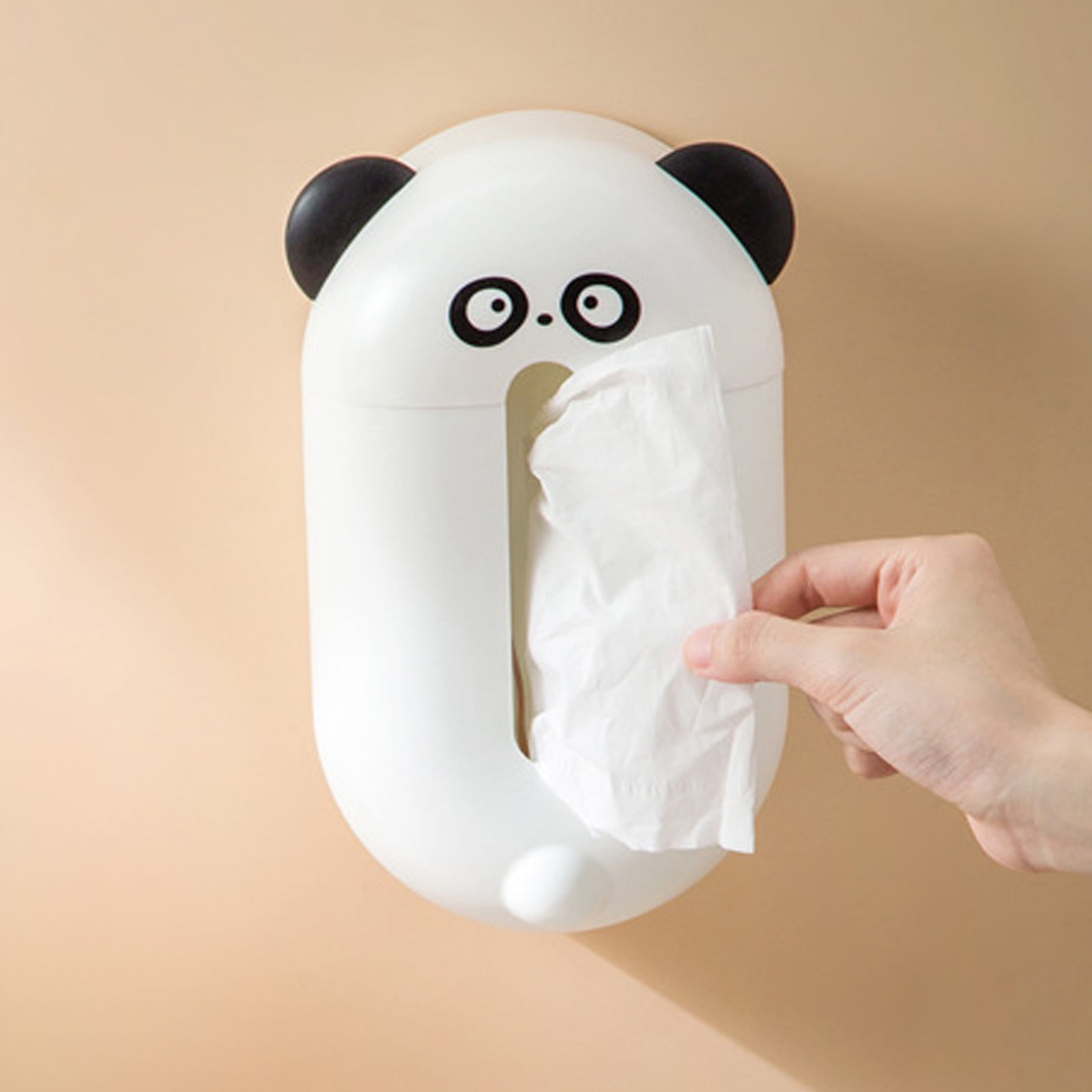 Ckraxd Pandas Tissue Box - Bathroom Seamless Wall Hanging, Magnet ...