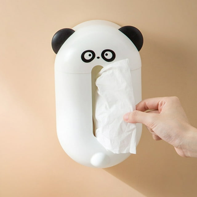 Ckraxd Pandas Tissue Box - Bathroom Seamless Wall Hanging, Magnet ...