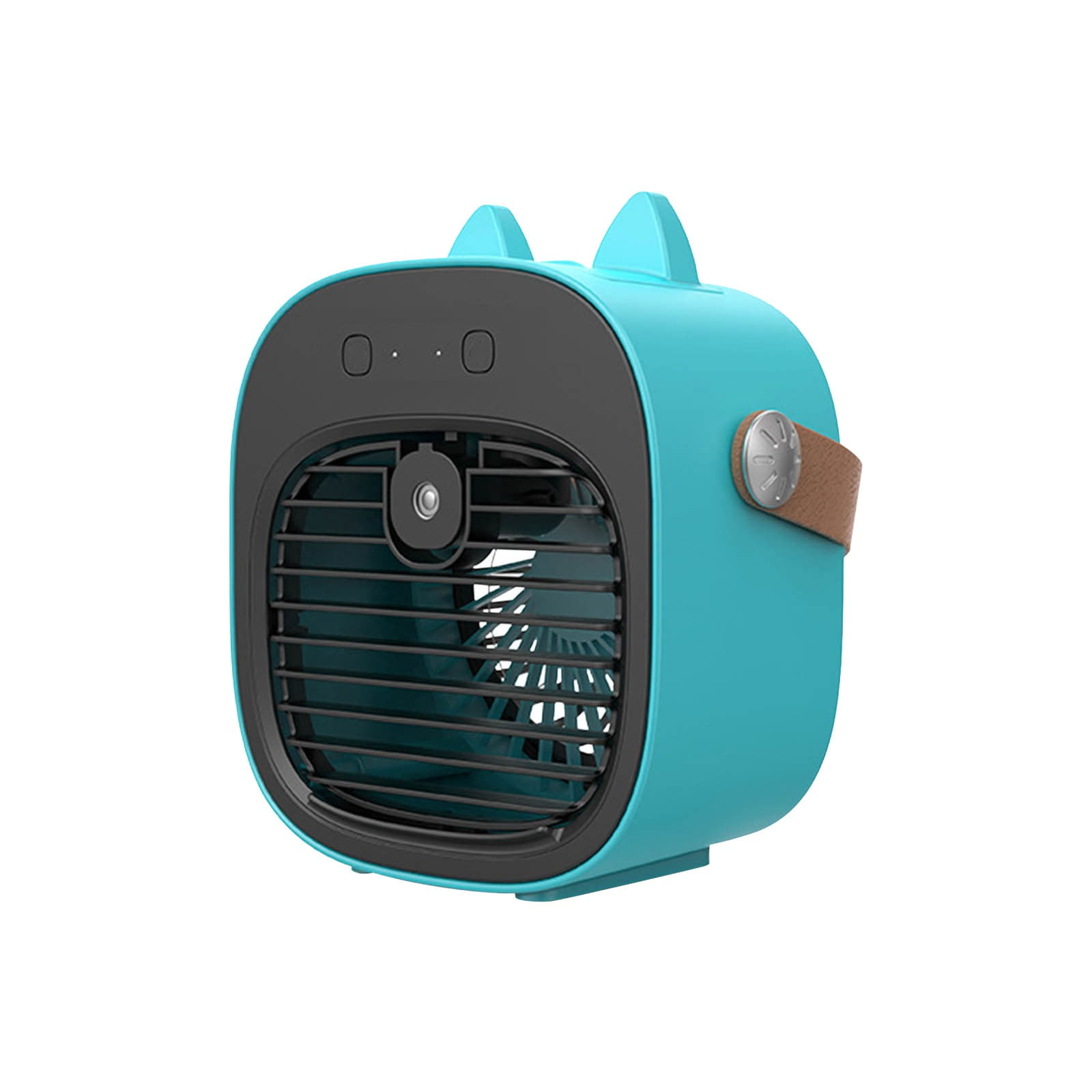 Ckraxd Portable USB Mist Fan Adjustable Speeds Rechargeable Battery ...