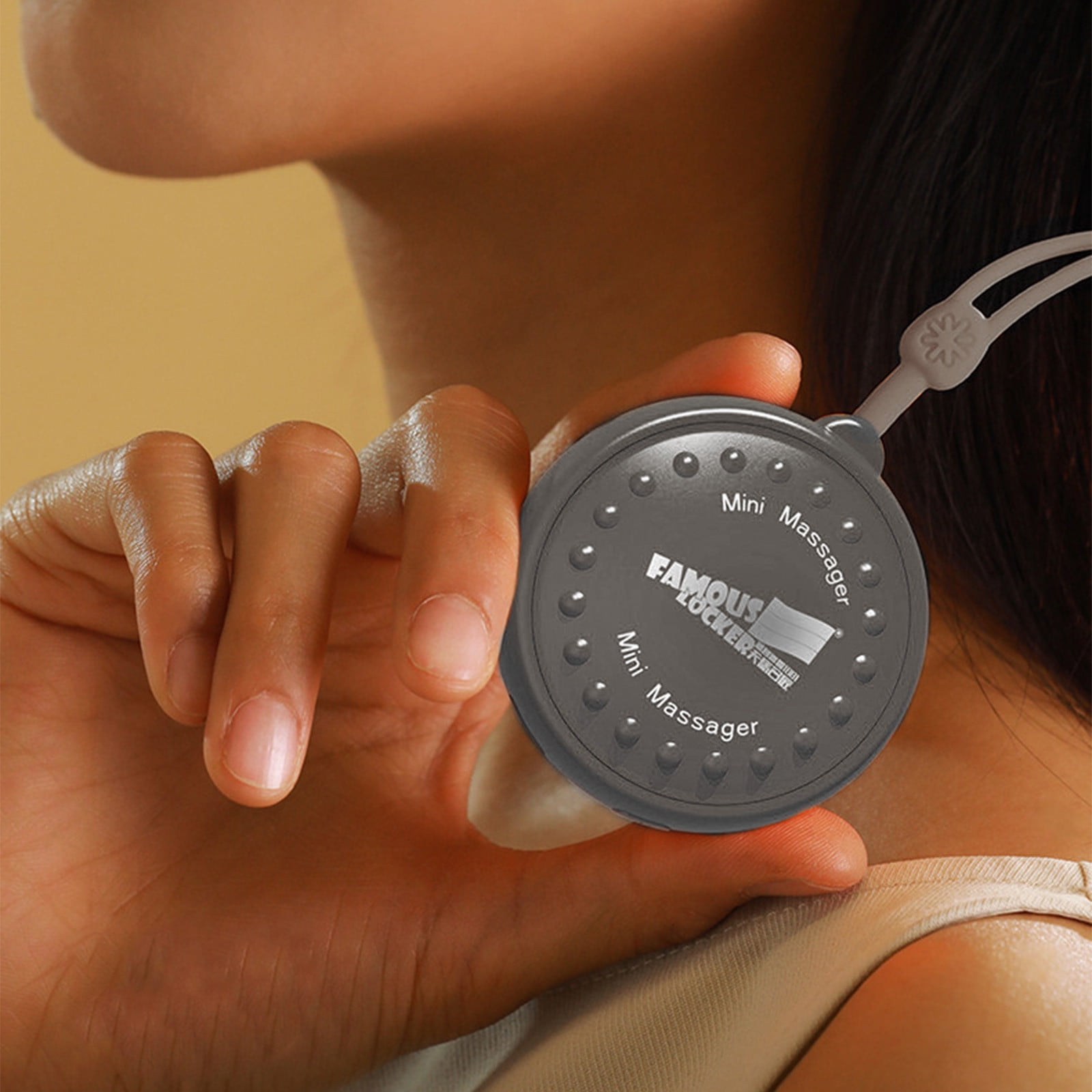 Ckraxd Rechargeable Portable Mini Massager for Back, Arms, Shoulders ...