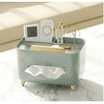 Ckraxd Stylish & Practical Tissue Box Organizer with Non-Slip Pads for ...