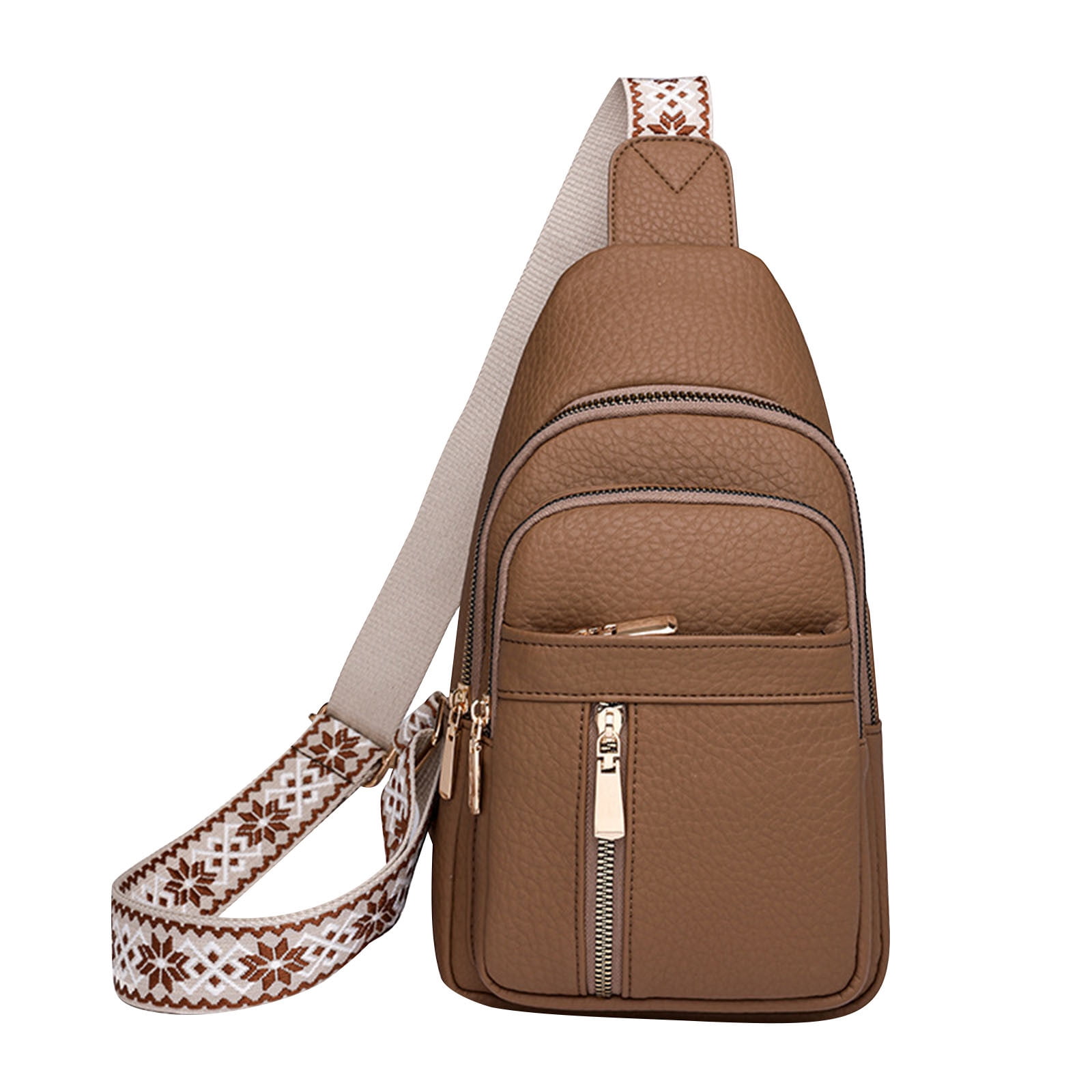 Ckraxd Women's Casual Crossbody Sling Bag with Guitar Strap ...