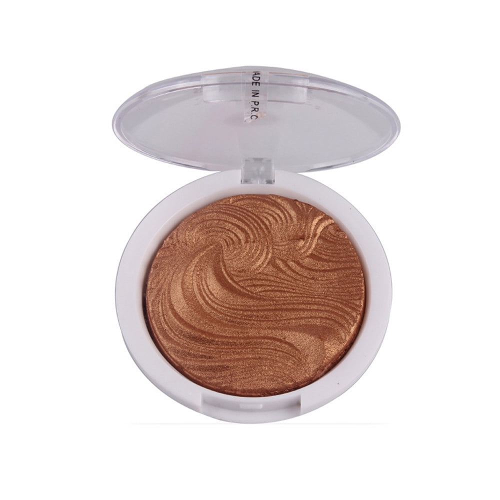Ckulufk 3D Shimmer Highlighter Face Powder Palette Face Base shine ...
