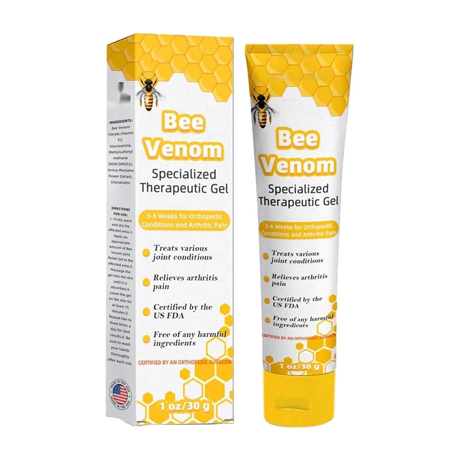 Ckulufk Bee Vēnom Joint Gel Natural Ingredients Joint Gel Rich In ...