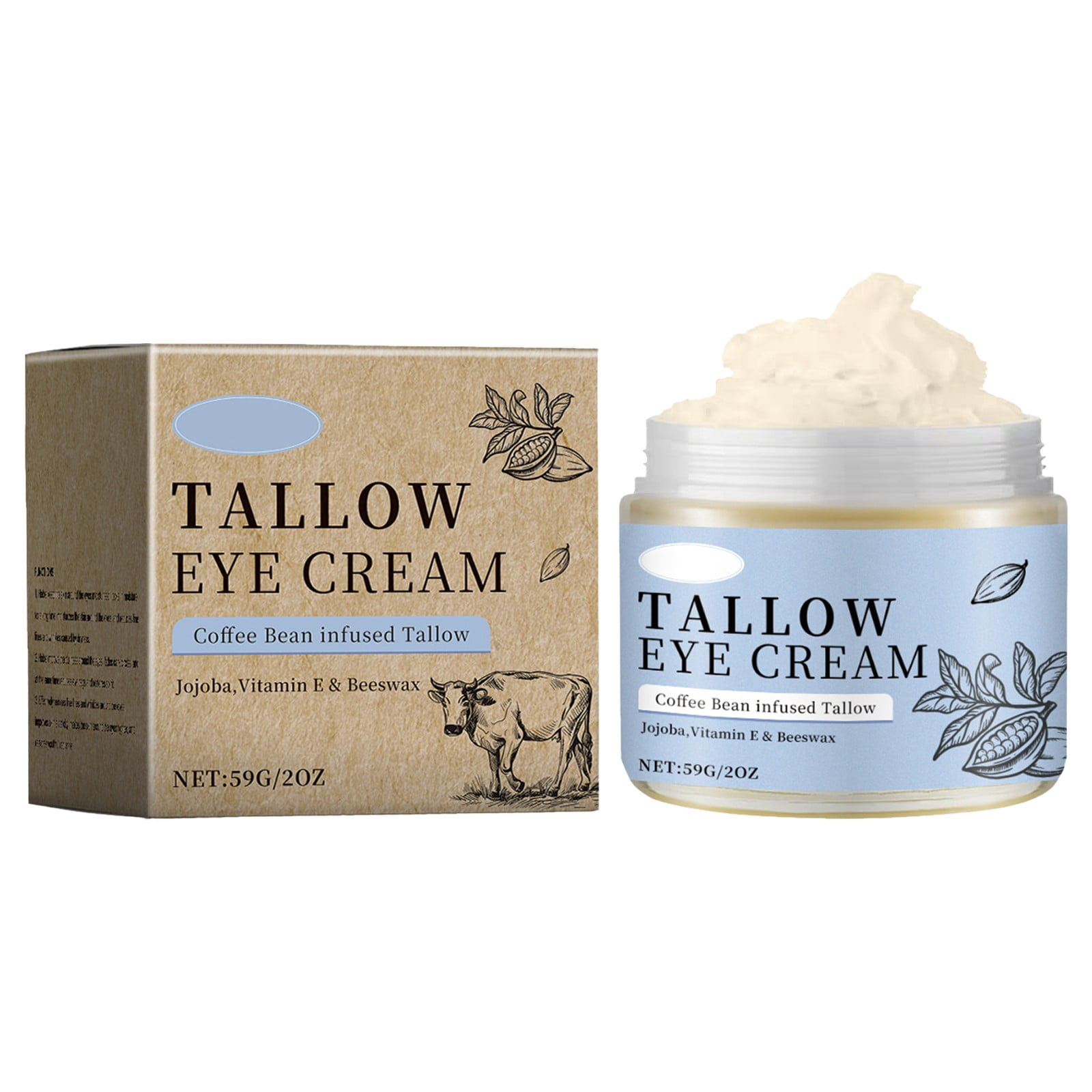 Ckulufk Coffee Beef Tallow For Dark Circles Beef Tallow For Skin Fed ...