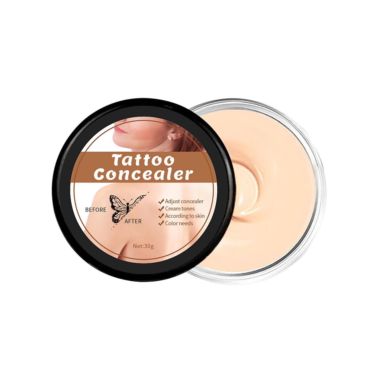 Ckulufk Concealer: Two Color Concealer Formula Perfectly Birthmarks And ...