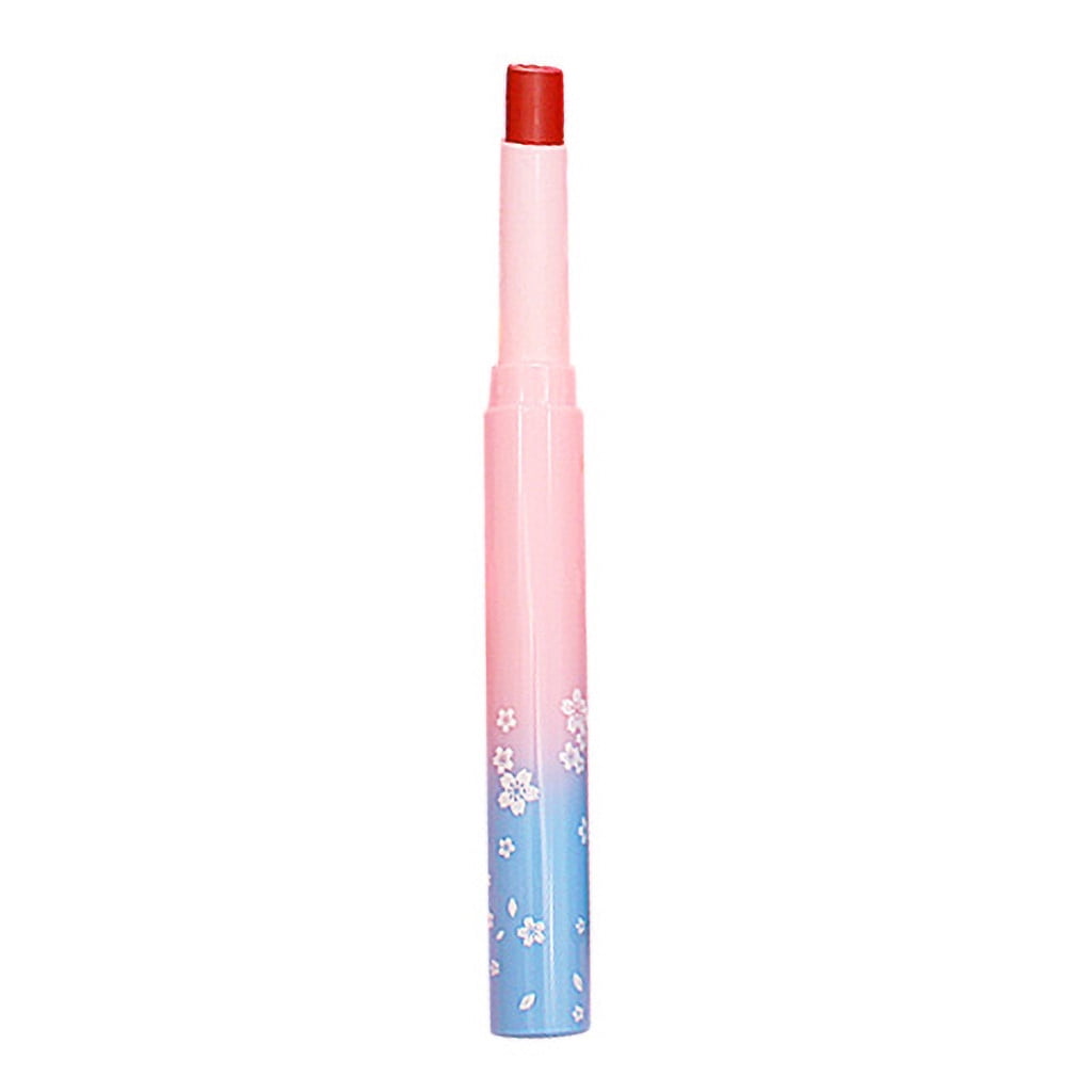 Ckulufk Cute RED Tube Mouth Red Brick Red Aunt Lipstick Is Not Easy ...