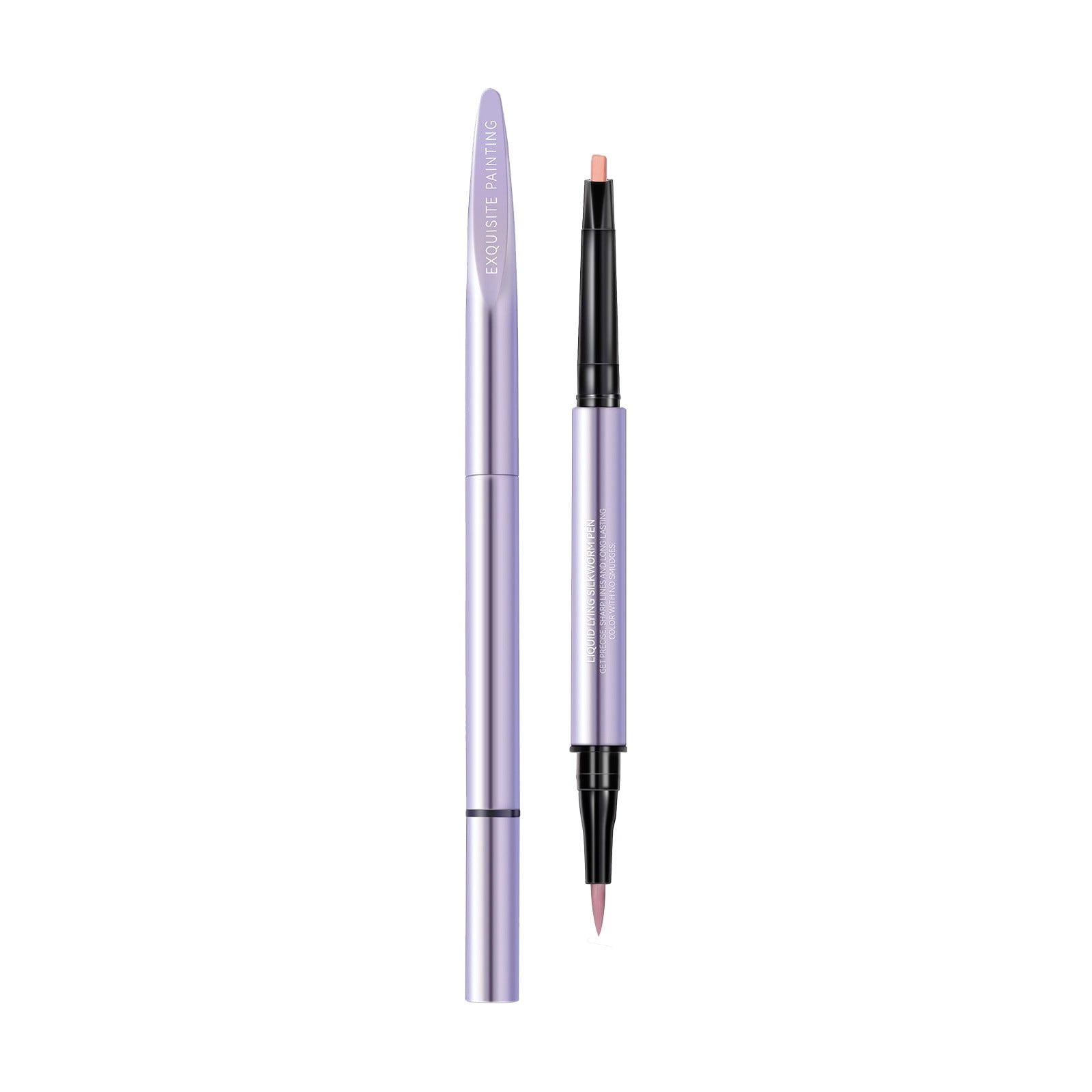 Ckulufk Double Head Lying Silkworm Pen And Non Tarnishing Pearlescent ...
