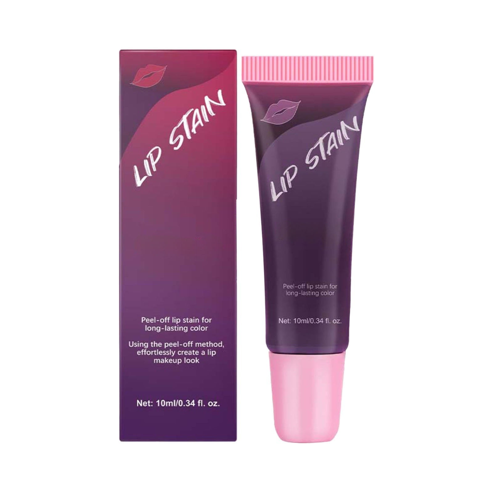 Ckulufk Lip Gloss Peel Off Lip Stain With Long Lasting Color And ...