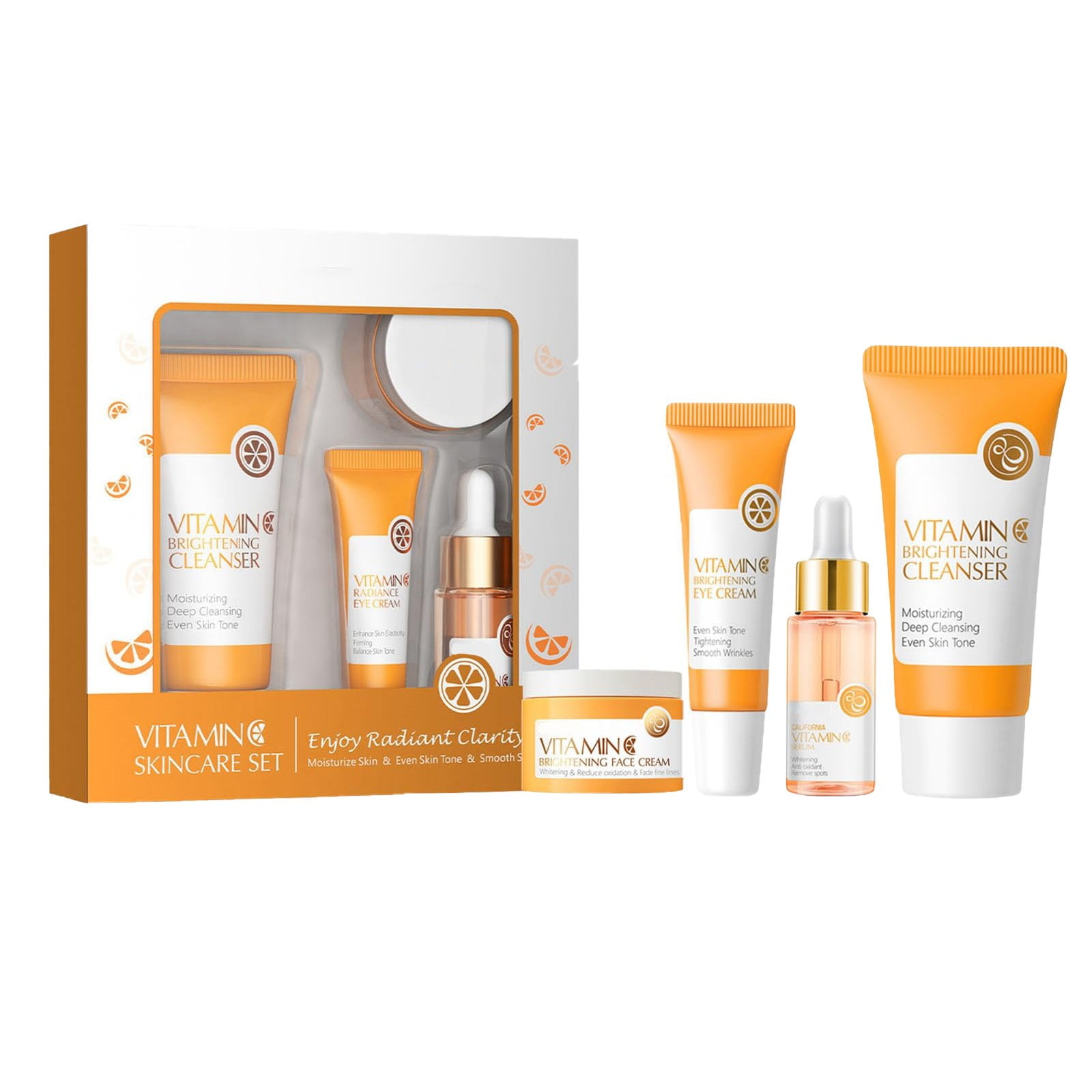 Ckulufk Teen Kit Girls Travel Hydrating Set 4 Step Kit Cleanser ...