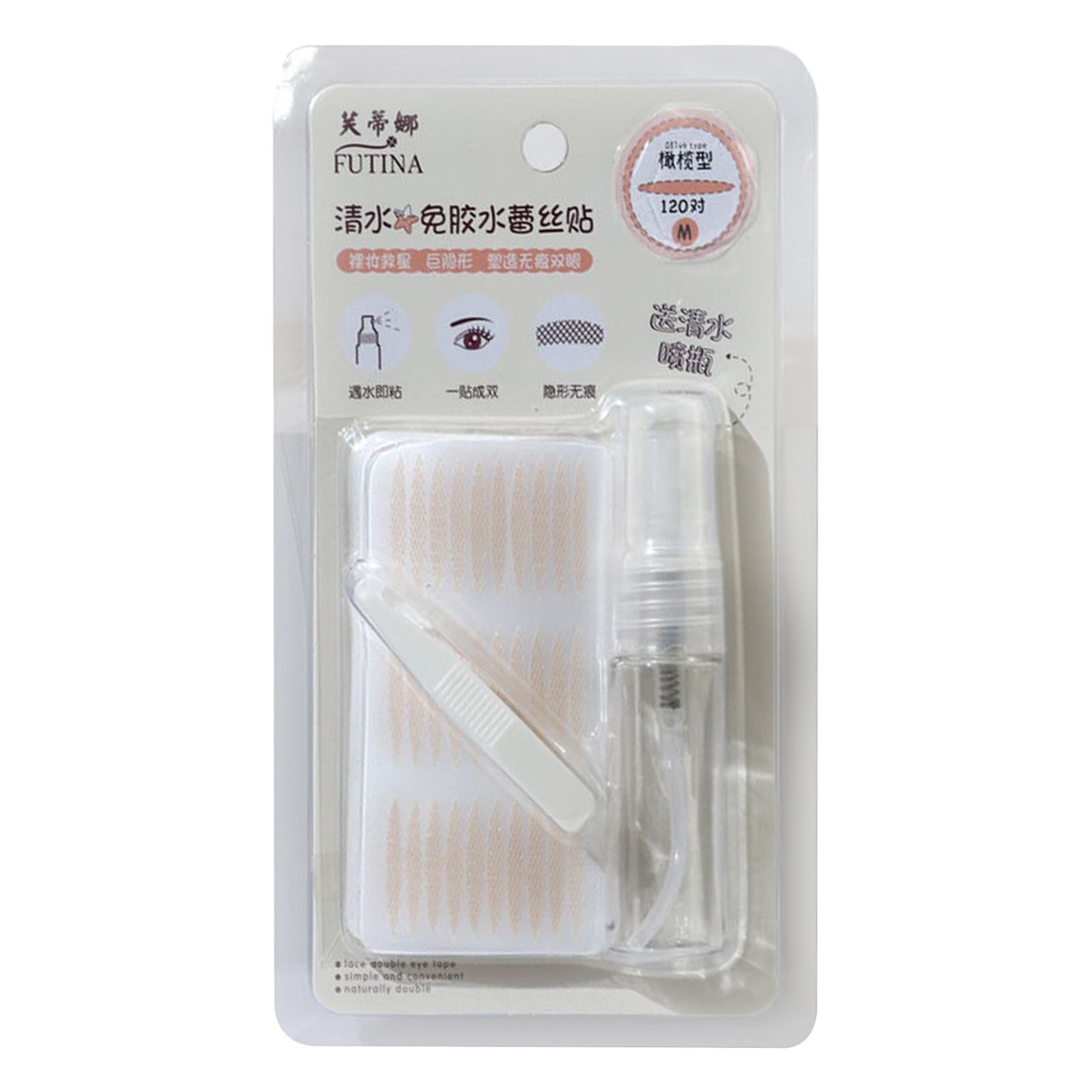 Ckulufk Waterproof Invisible Double Eyelid Stickers - 120 Pieces ...