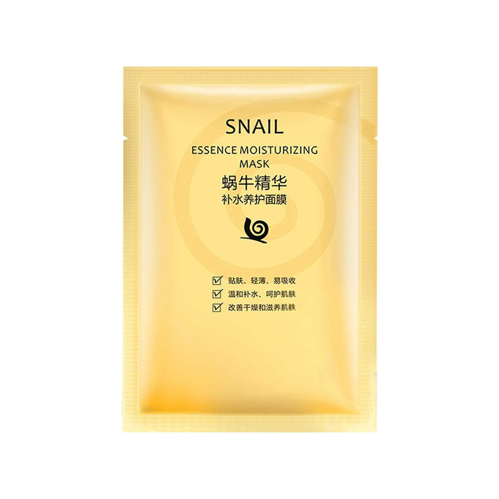 Ckulufk Womens Collagen Facial Natural Sheet With Silk Hydrating ...