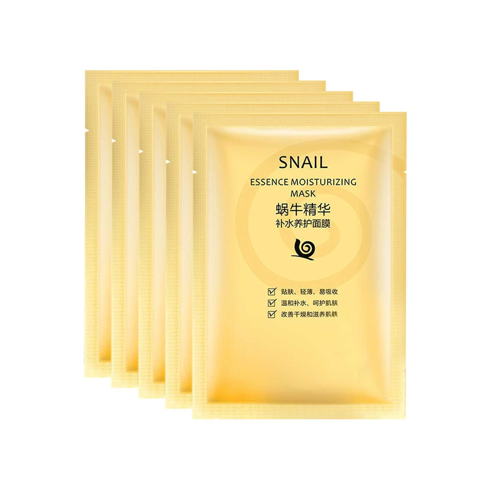 Ckulufk Womens Collagen Facial Natural Sheet With Silk Hydrating ...