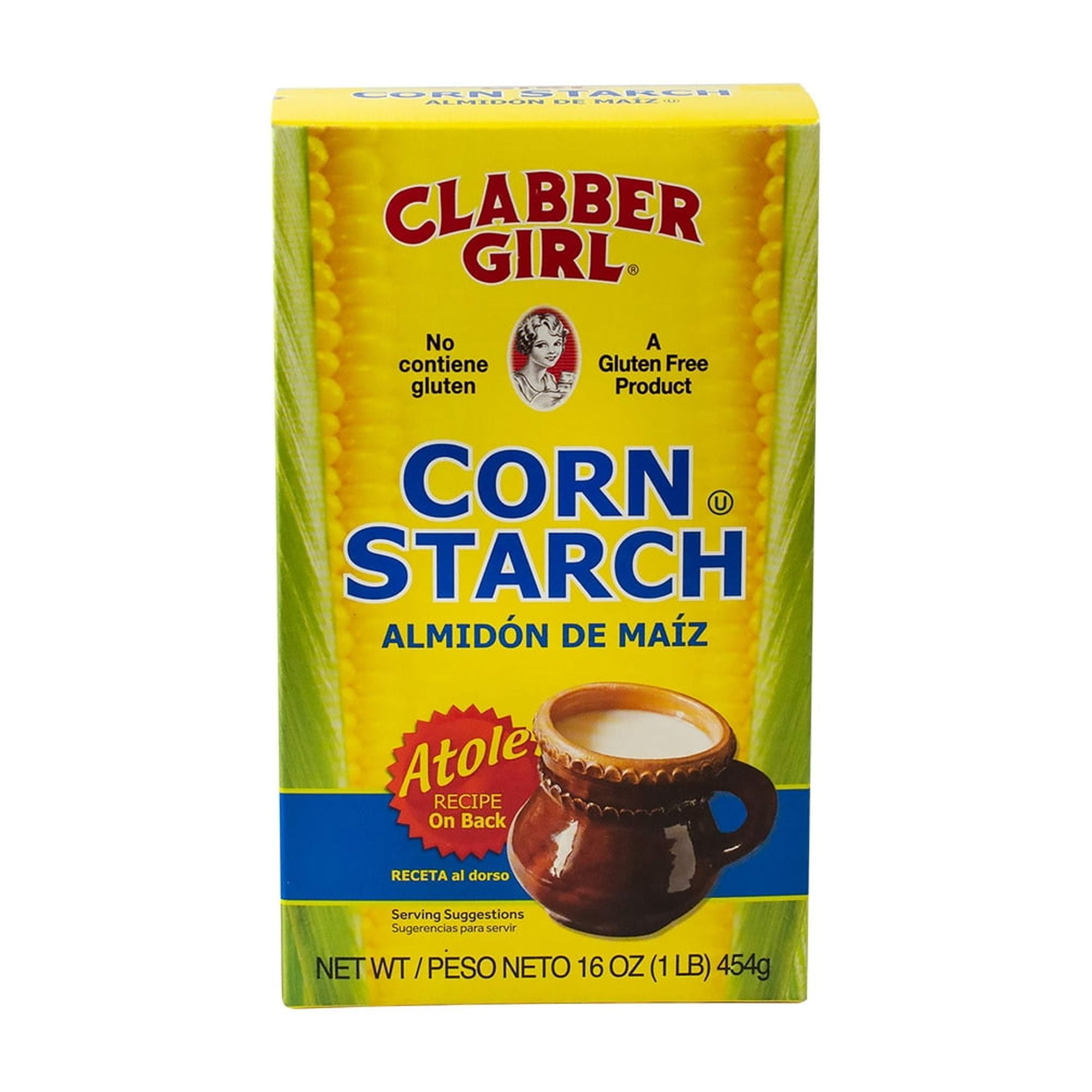 Clabber Girl Corn Starch, 16 oz - Walmart.com