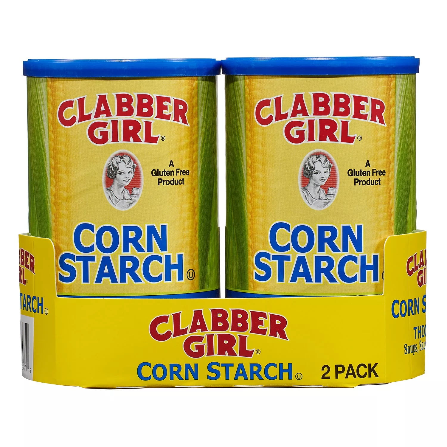 Clabber Girl Corn Starch, 16 Ounce (Pack of 2) - Walmart.com